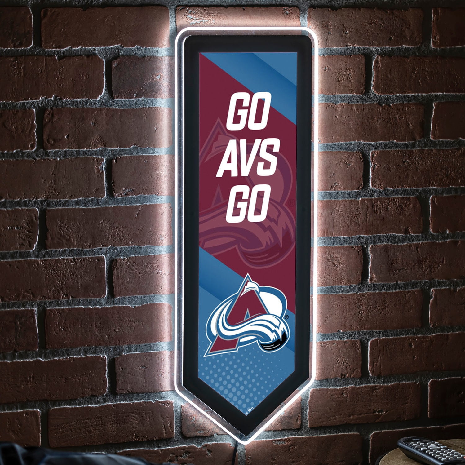 Colorado Avalanche LED Wall Pennant - Walmart.com