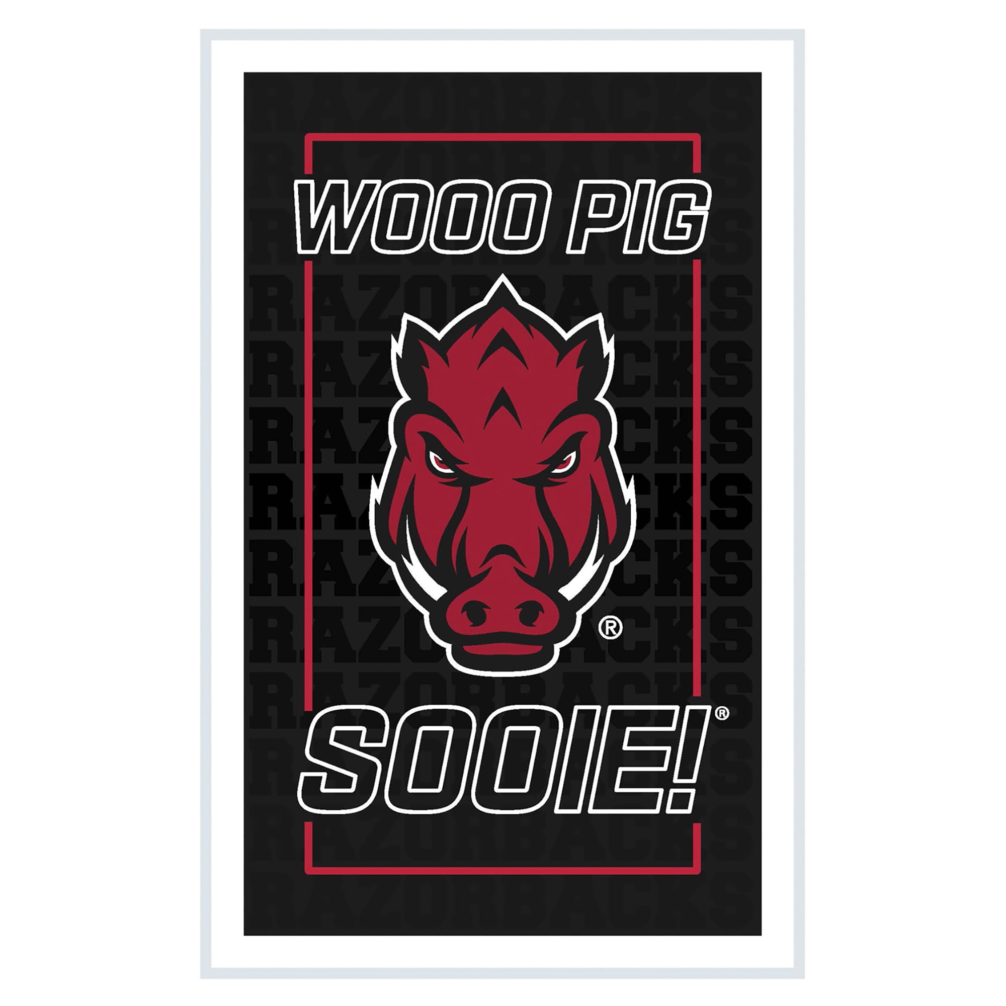 Arkansas Razorbacks 14" x 22" Neolite LED Rectangle Wall Sign - Walmart.com