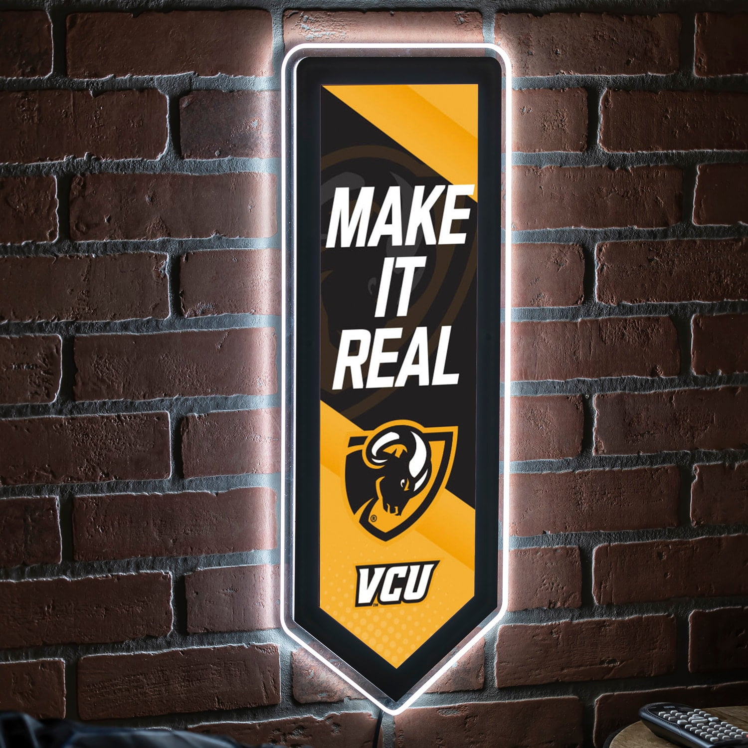 VCU Rams LED Wall Pennant - Walmart.com