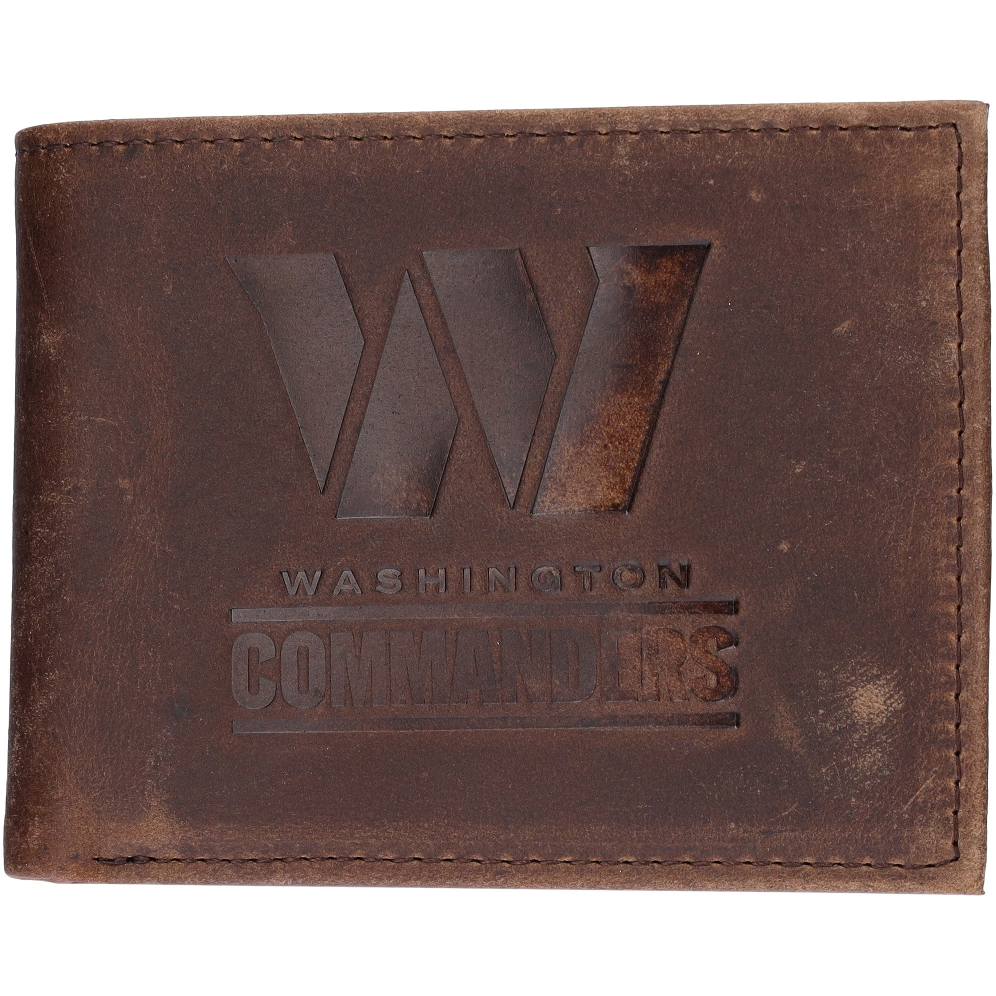 Evergreen Washington Commanders Crazy Horse Collection Bi-Fold Wallet ...