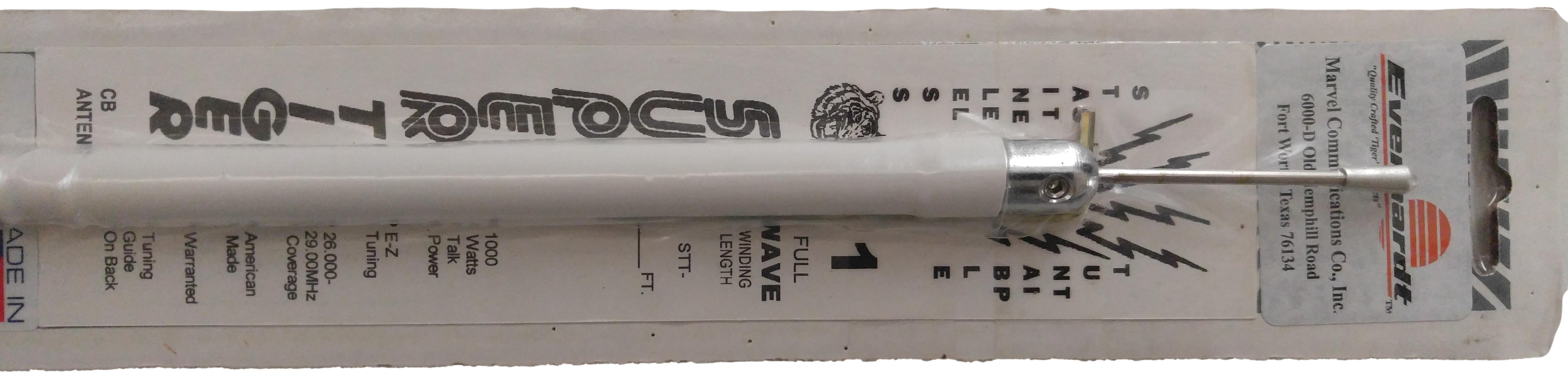 Everhardt STT3-W 3 ft Fiberglass Tuneable CB Radio Antenna 1000 Watt ...