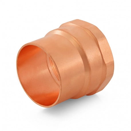 Everhot 2" Copper x Female Threaded Adapter - Walmart.com