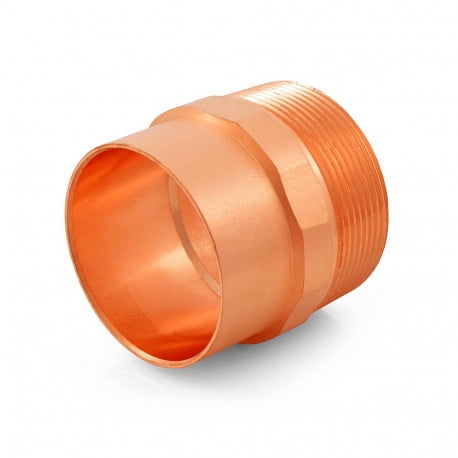 Everhot 2" Copper x Male Threaded Adapter - Walmart.com