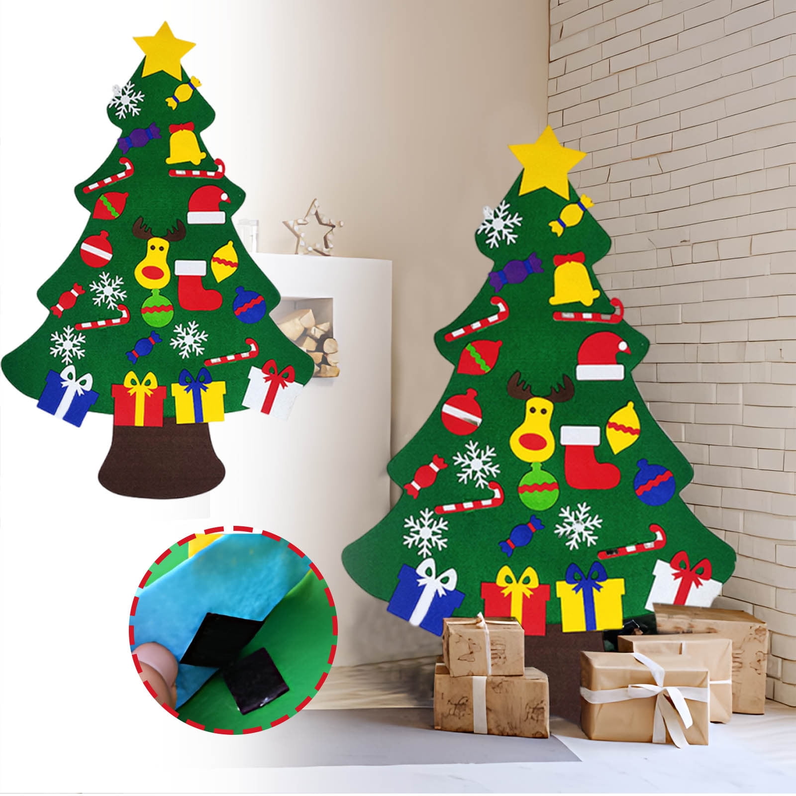 Toddler Christmas Tree Everized Felt Christmas Tree For Toddlers,2026 ...