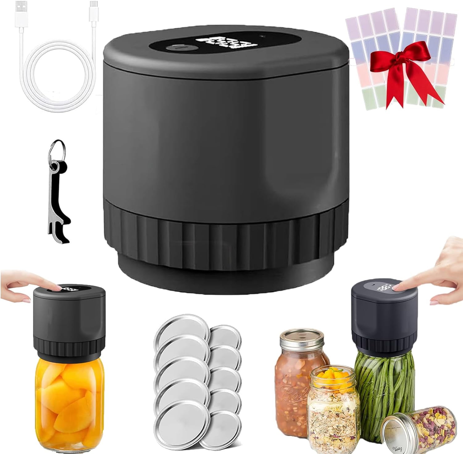 Everjar - Mason Jar Vacuum, Ever Jar Vacuum Sealer, Mason Jar Vacuum ...