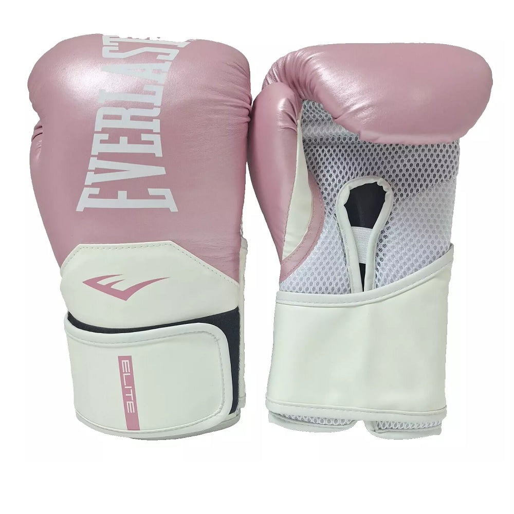 Everlast Elite 2 Boxing Gloves, Pink/White 14 oz. - Walmart.com