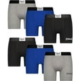 Everlast Mens Boxer Briefs Breathable Cotton Underwear Pack, 6-Pack ...