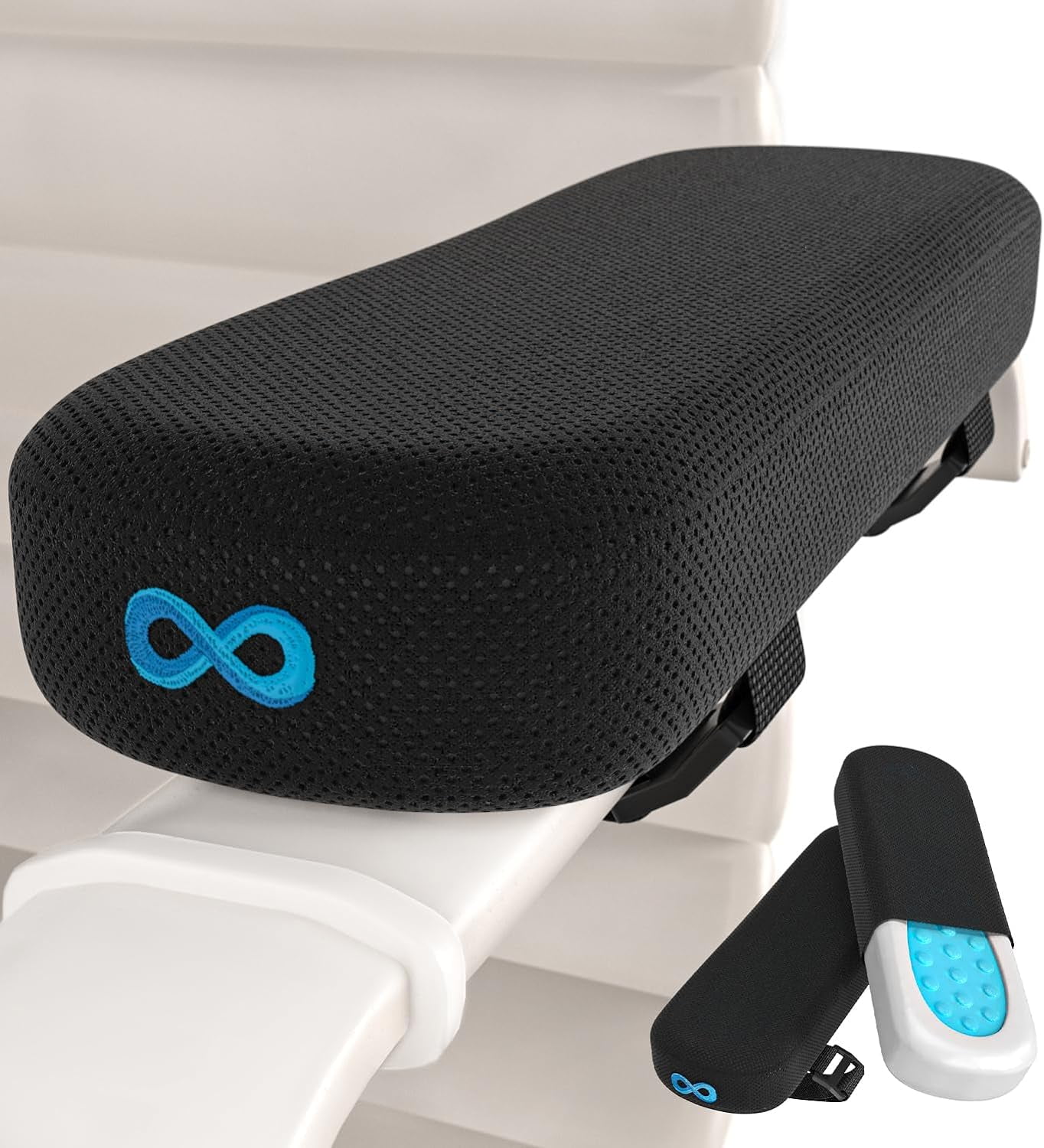 Everlasting Comfort Ergonomic Memory Foam Chair Armrest Pads, Cushions ...