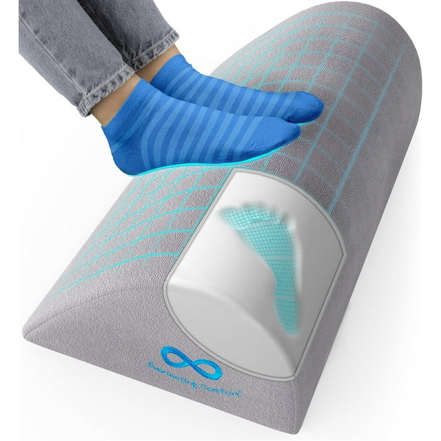 Everlasting Comfort Ergonomic Office Foot Rest, Work Stool Cushion ...