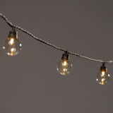 Everlasting Glow 40 Electric LED Patio Lights on a String with Clear ...