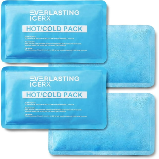 Everlasting Ice RX Soft Gel Ice Packs, Reusable Hot and Cold Pack for ...