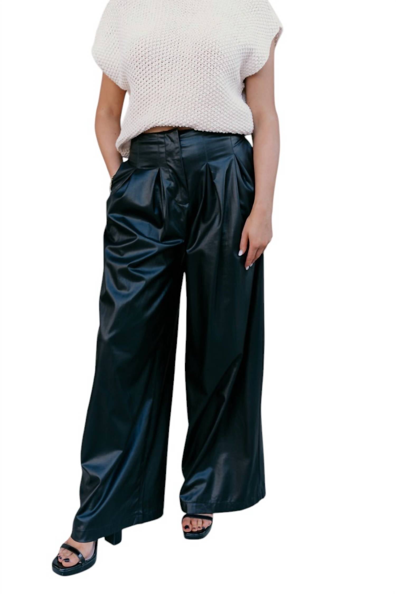 Everleigh Malia Wide Leg Pants - Walmart.com