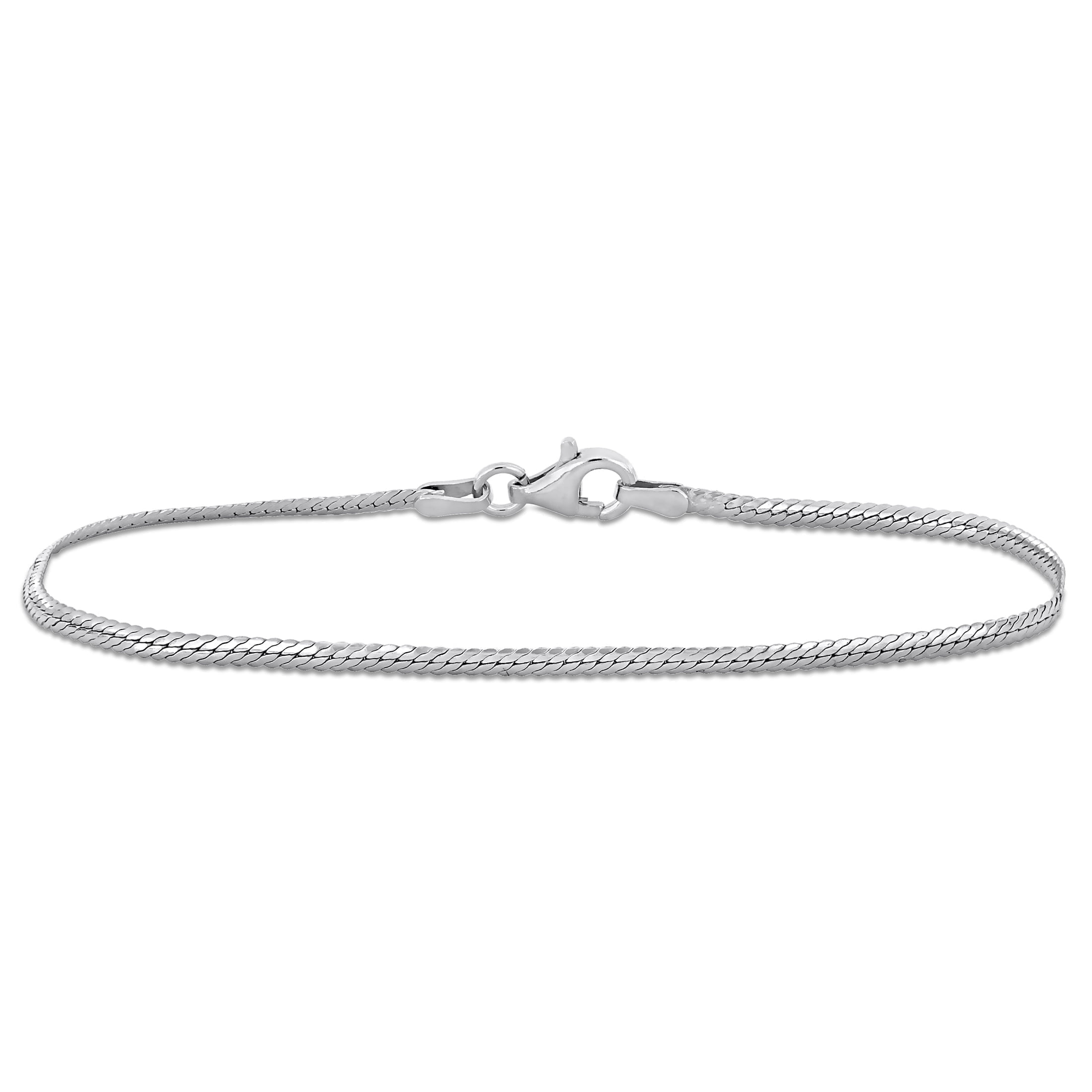 Everly Unisex Sterling Silver Bracelet - Walmart.com