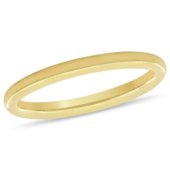 Everly Women's Diamond 10k Yellow Gold Wedding Ring - Walmart.com