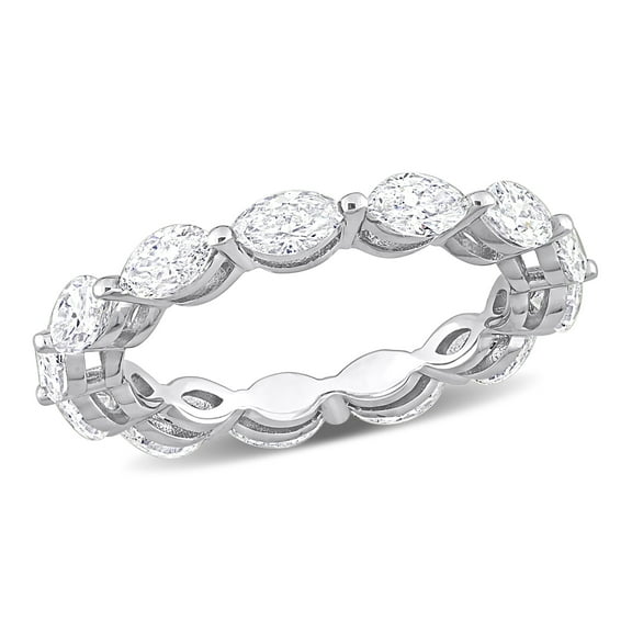 Everly Women's Diamond 14k White Gold Ring - Walmart.com