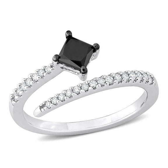 Everly Women's Diamond 14K White Gold Engagement Ring - Walmart.com