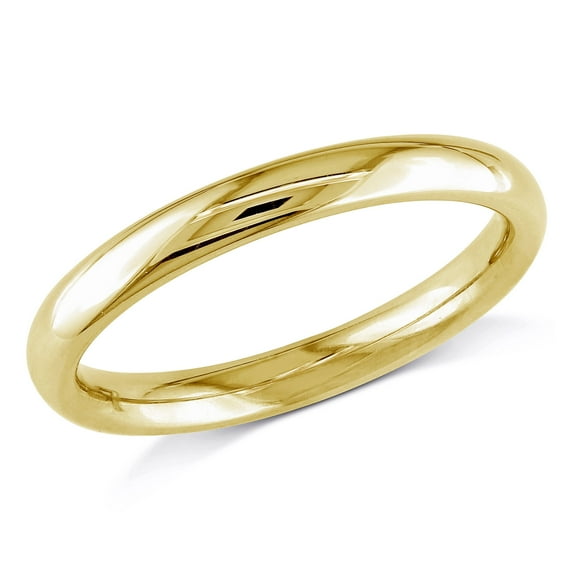 Everly Women's Diamond 10k Yellow Gold Wedding Ring - Walmart.com