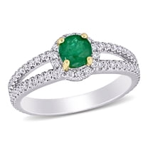 Everly Women's Morganite 14k Rose Gold Ring - Walmart.com