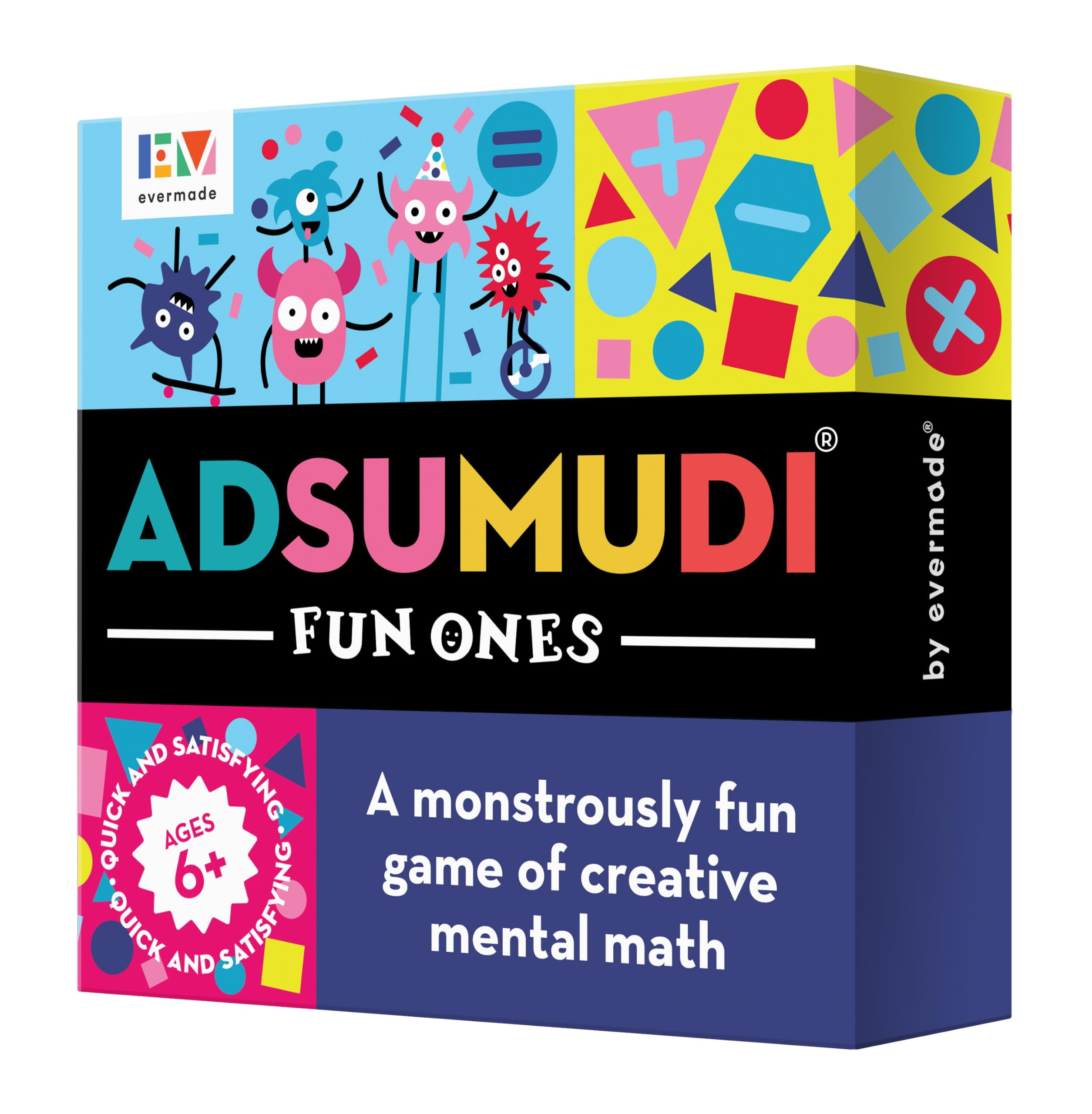 Evermade Adsumudi Math Game OIF8 - Fun Ones - The Delightfully Fun ...