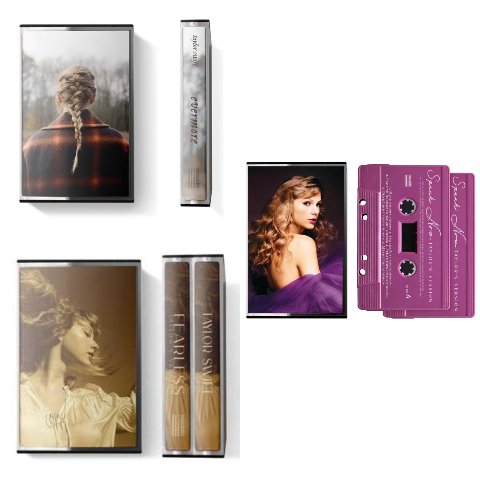 Evermore (X) (Grey Shell Cassette) & Fearless (Taylor's Version ...