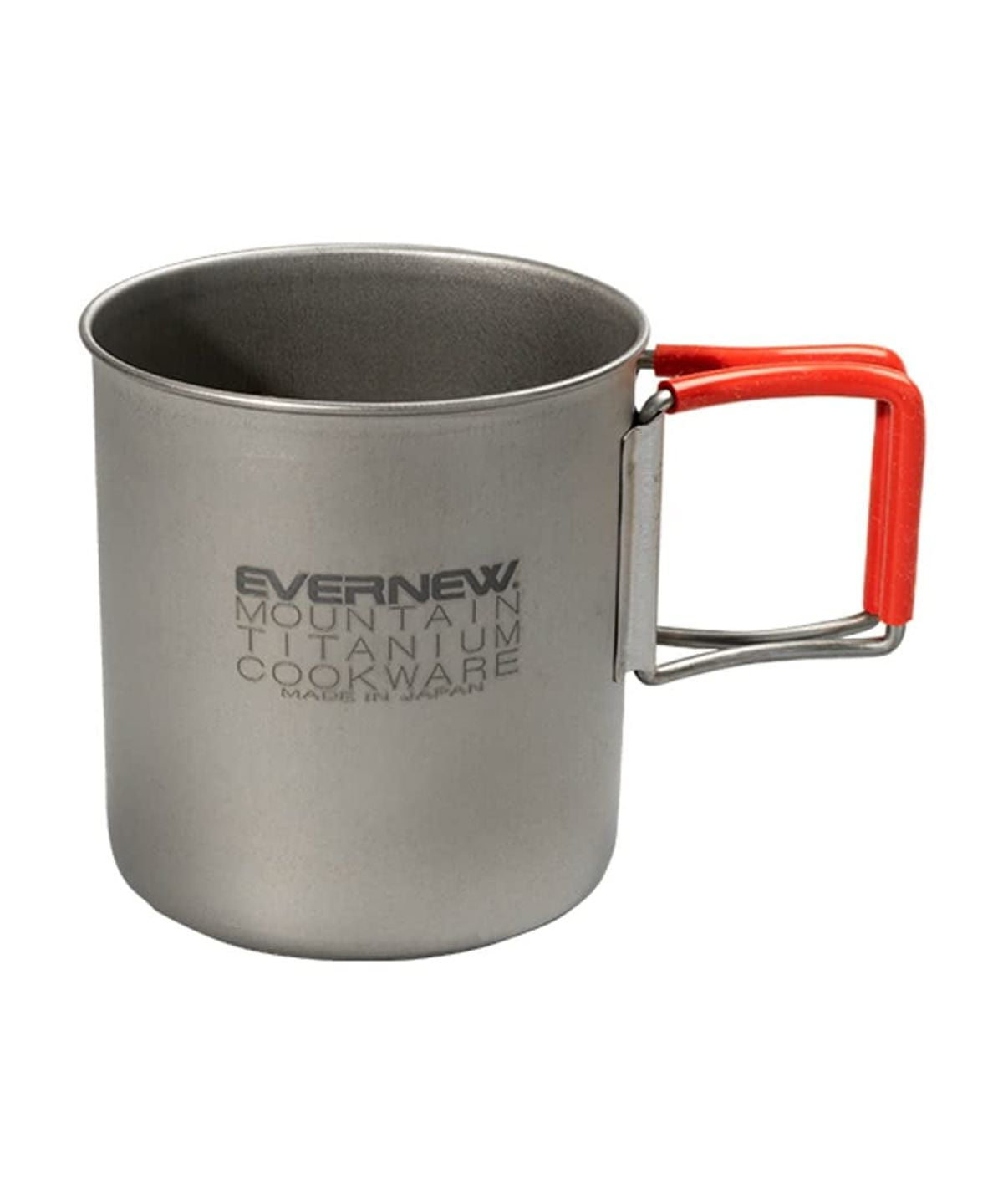 Evernew 811032 2.0 400FH Lightweight Titanium Mugs with Folding Handles ...