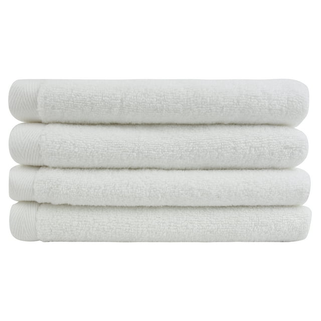 Everplush® Essential Hand Towel 4 Piece Set in Porcelain - Walmart.com