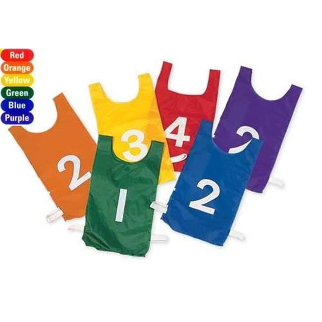 Everrich 20 x 11 Inch Numbered 1 - 12 Pinnies Set - Walmart.com