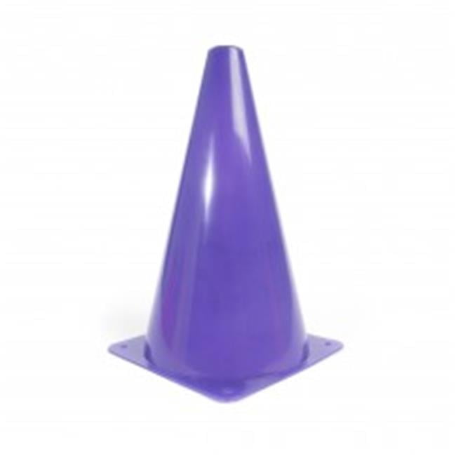 Everrich EVB-0017-6 15 in. Height Plastic Cones - Purple - Walmart.com
