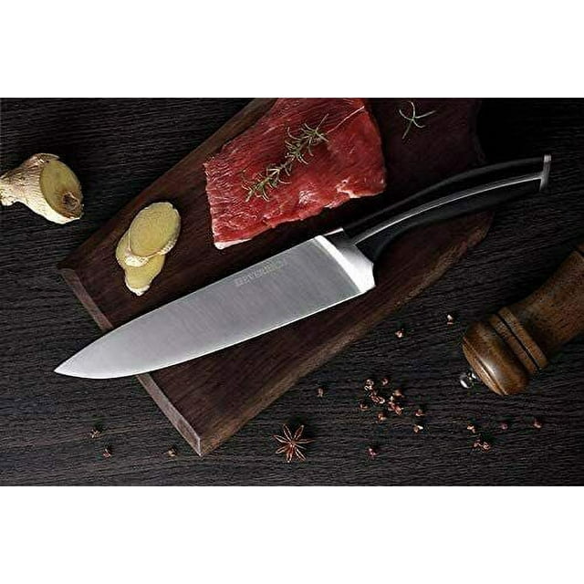 Everrich Stainless Steel Chef Knife 20 cm Culinary Cooking Knives High ...