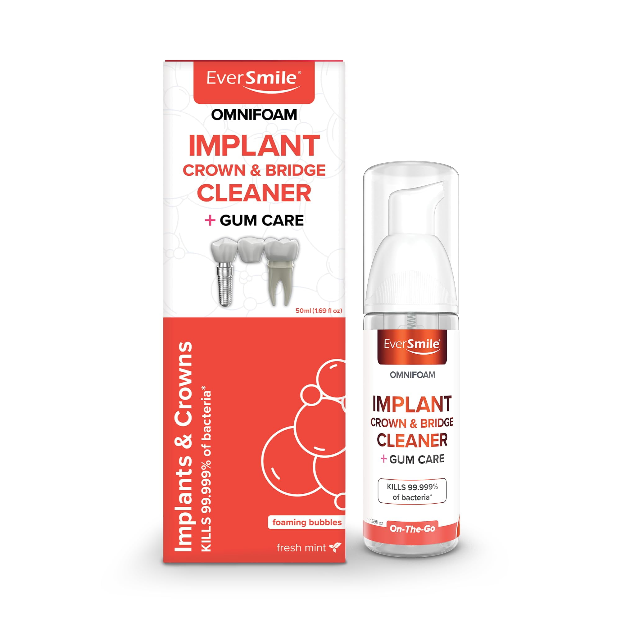 Eversmile OmniFoam Dental Cleaner MMF7 - Cleaning Foam for Implants ...