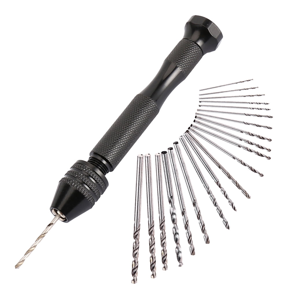Everso Mini Tiny Micro HSS Twist Drill Bits Set 0.3-1.6mm DIY Hand ...