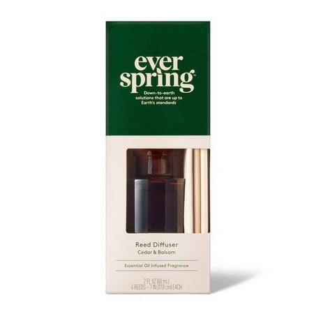 Everspring Liquid Reed Diffuser-cedar & Balsam - Walmart.com
