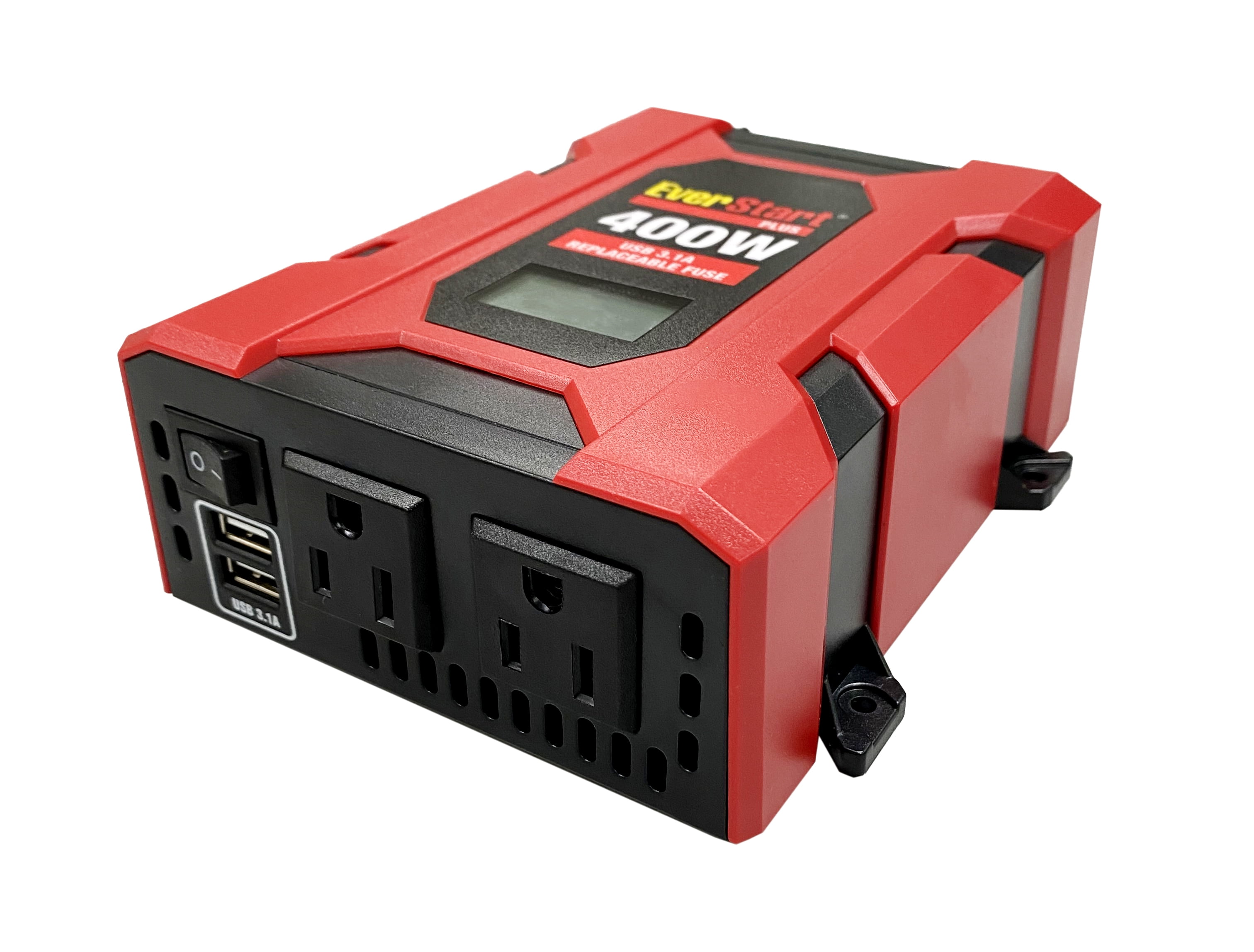 EverStart 400 Watts Portable Slim Inverter with Digital Display and ...