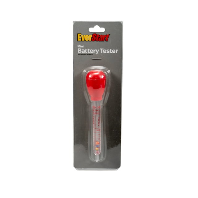 Everstart 991W Miniature 6-12-Volt Battery Tester - Walmart.com