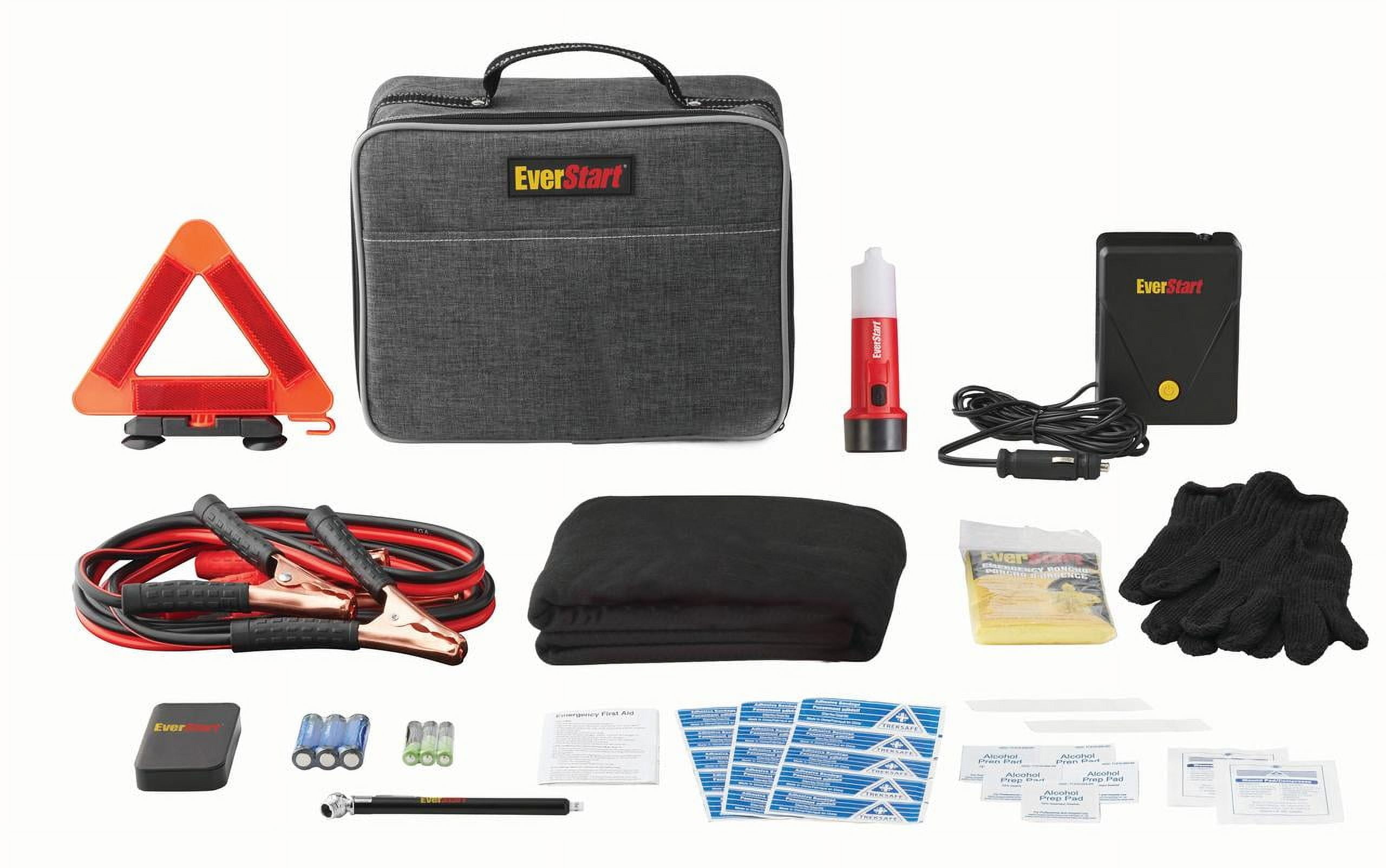 Free Shipping! Ever Start Emergency Deluxe Car Safety Kit with Triangle ...