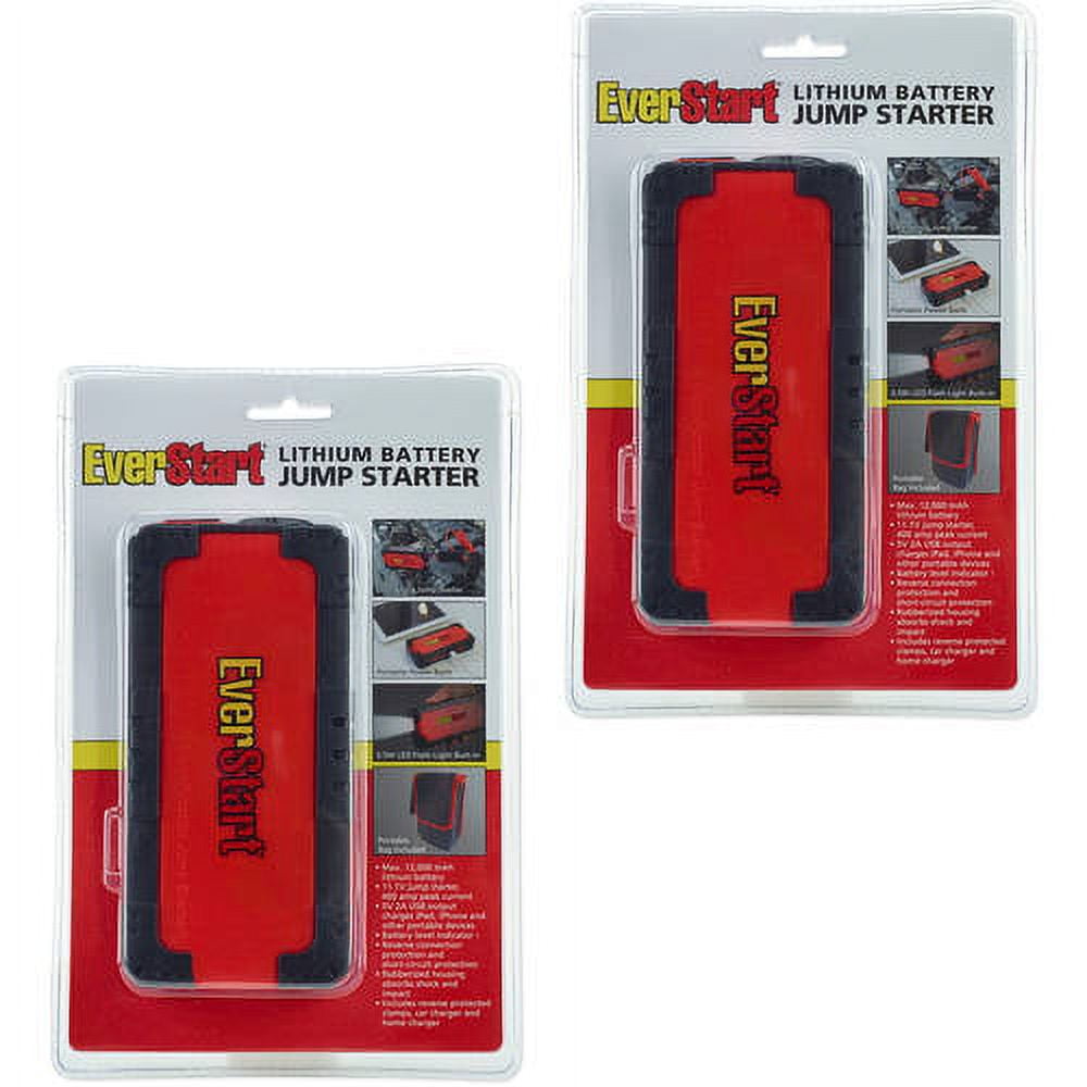Everstart Multi-function Jump Starter/Battery Charger, 2 Pack Savings Bundle - Walmart.com