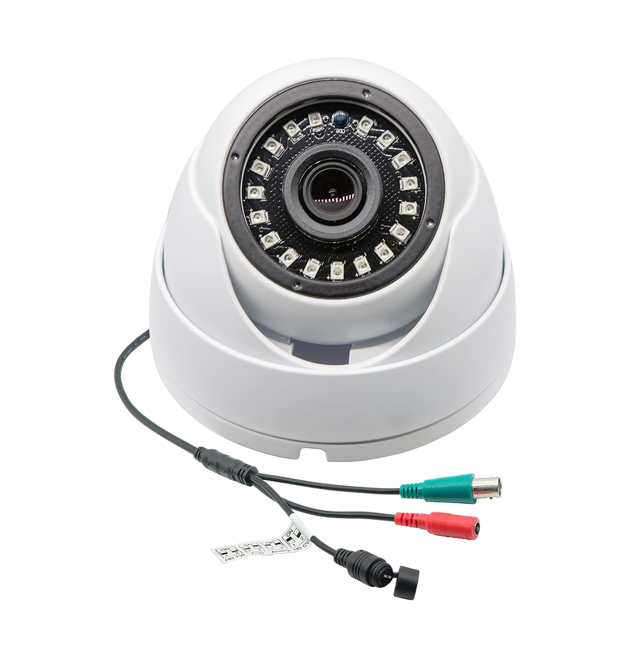 Evertech 1080P 2.4mp AHD TVI CVI Analog Dome Security Cameras with IR ...