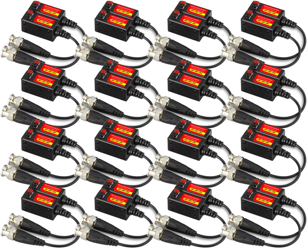 Evertech 1080P AHD/HD-CVI/TVI/CVBS Passive HD Video Balun Transceiver ...