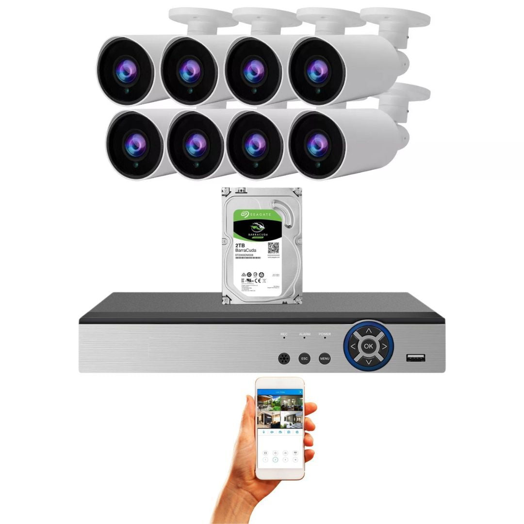 Evertech 1080P Security Camera System, 16 Channel HD Video Recorder ...