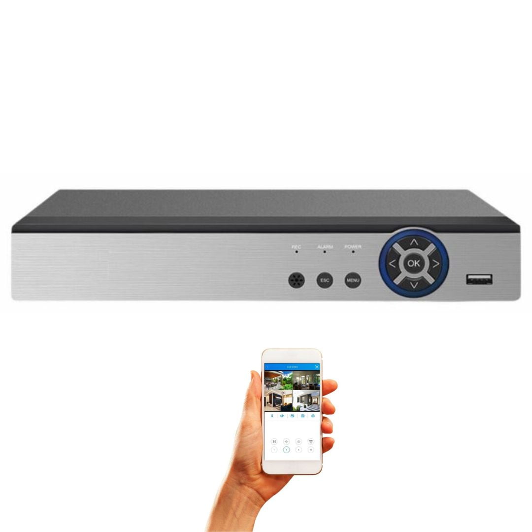 Evertech 8 Channel Digital Video Recorder H.265 HD TVI AHD CVI Analog ...