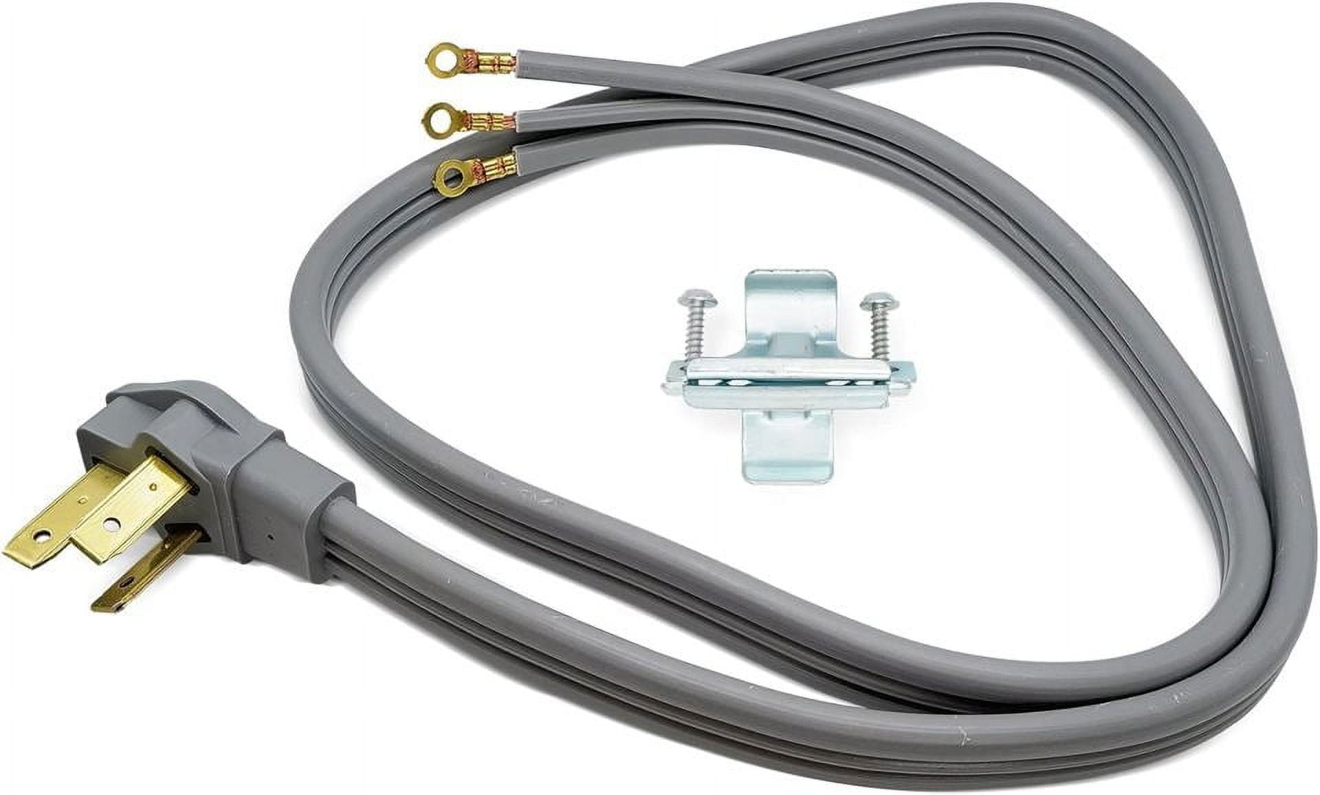 EvertechPRO 49695 5ft Range Plug 3 Prong Power Cord with Open End Range ...