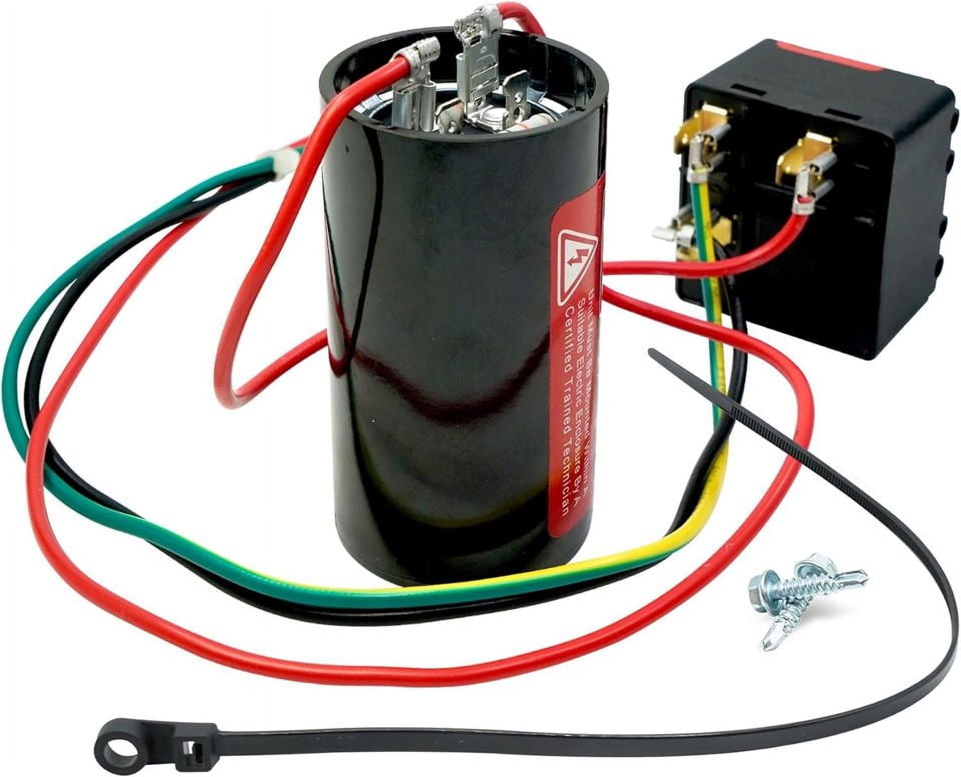 EvertechPRO 5-2-1 208/240VAC 88-108uF Compressor Saver Hard Start ...