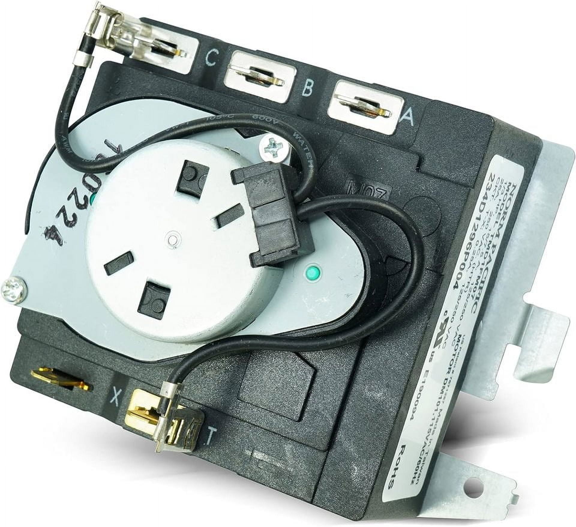 EvertechPRO WE4M532 Timer Replacement for GE Dryer WE4M362 3029573 ...