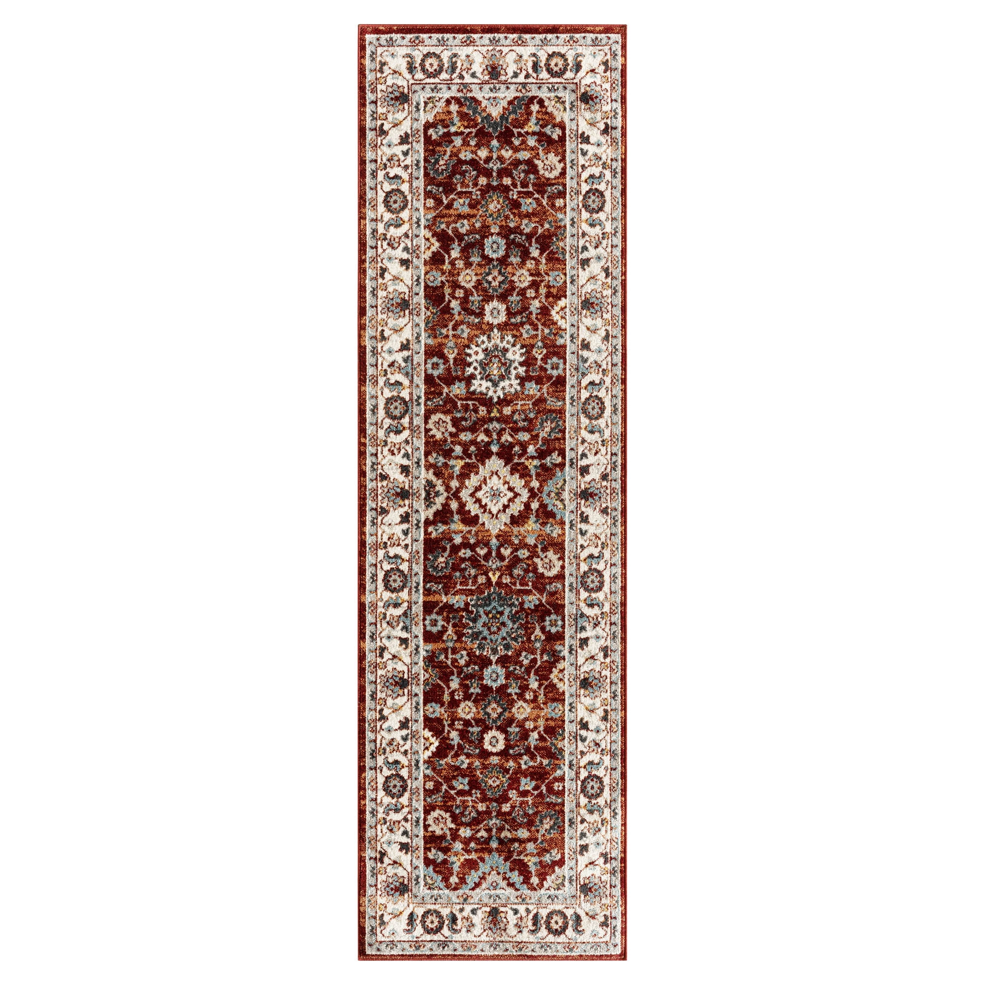 Everwash Hallway Carpet Floor Washable, Treasure Lina Traditional ...