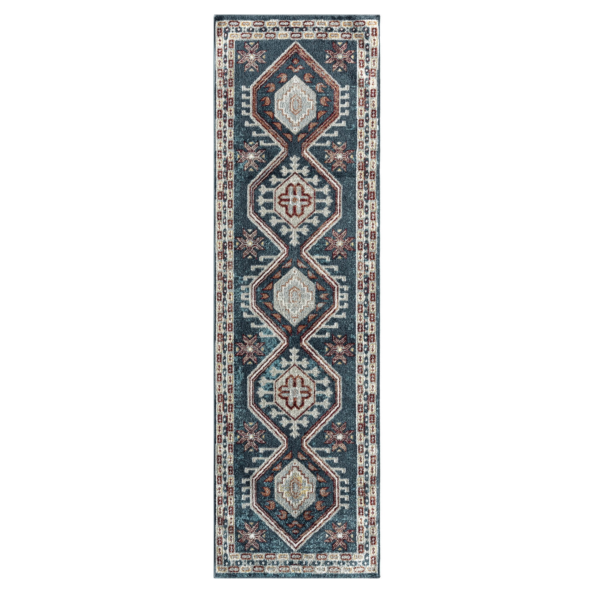 Everwash™ Treasure Saul Southwest Geometric Machine Washable Runner ...