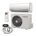 Everwell® 18000 BTU AC Mini Split 17 SEER2 Inverter AC Ductless Heat ...