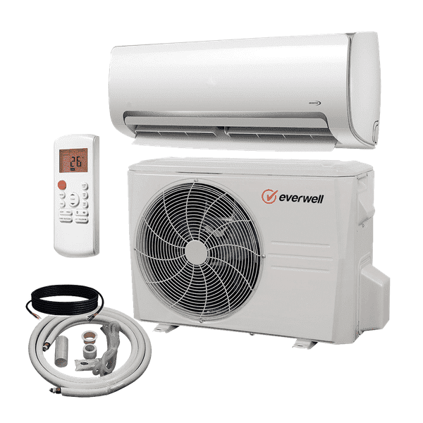 Everwell® 18000 BTU 17 SEER2 Mini Split Air Conditioner Inverter ...