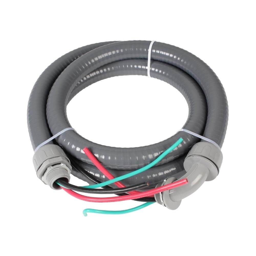 Everwell® Liquidtight Flexible Non-Metallic PVC Conduit Cable Whip 1/2 ...