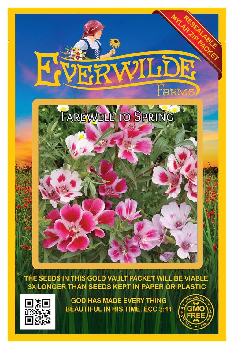 Everwilde Farms - 2000 Farewell to Spring Native Wildflower Seeds ...