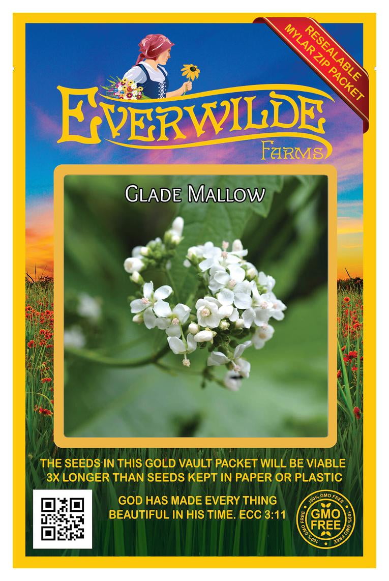 Everwilde Farms - 250 Glade Mallow Native Wildflower Seeds - Gold Vault ...